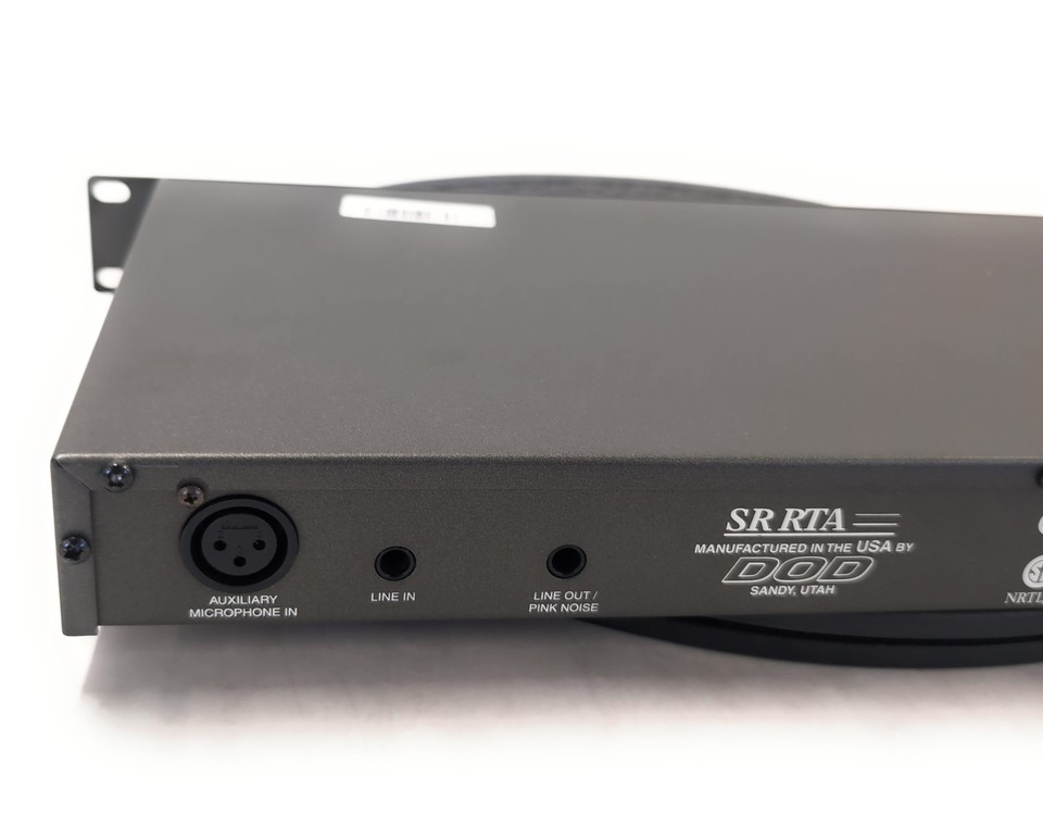 DOD SR RTA Realtime Audio Analyzer w/ Power Cable 20 Hz to 20 kHz, No Mic | eBay