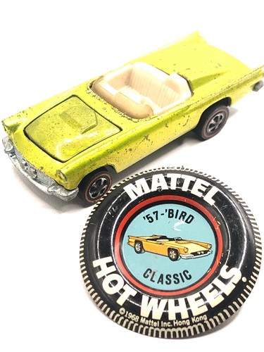 Vintage Original Hot Wheels Redline - CLASSIC '57 BIRD Antifreeze ...