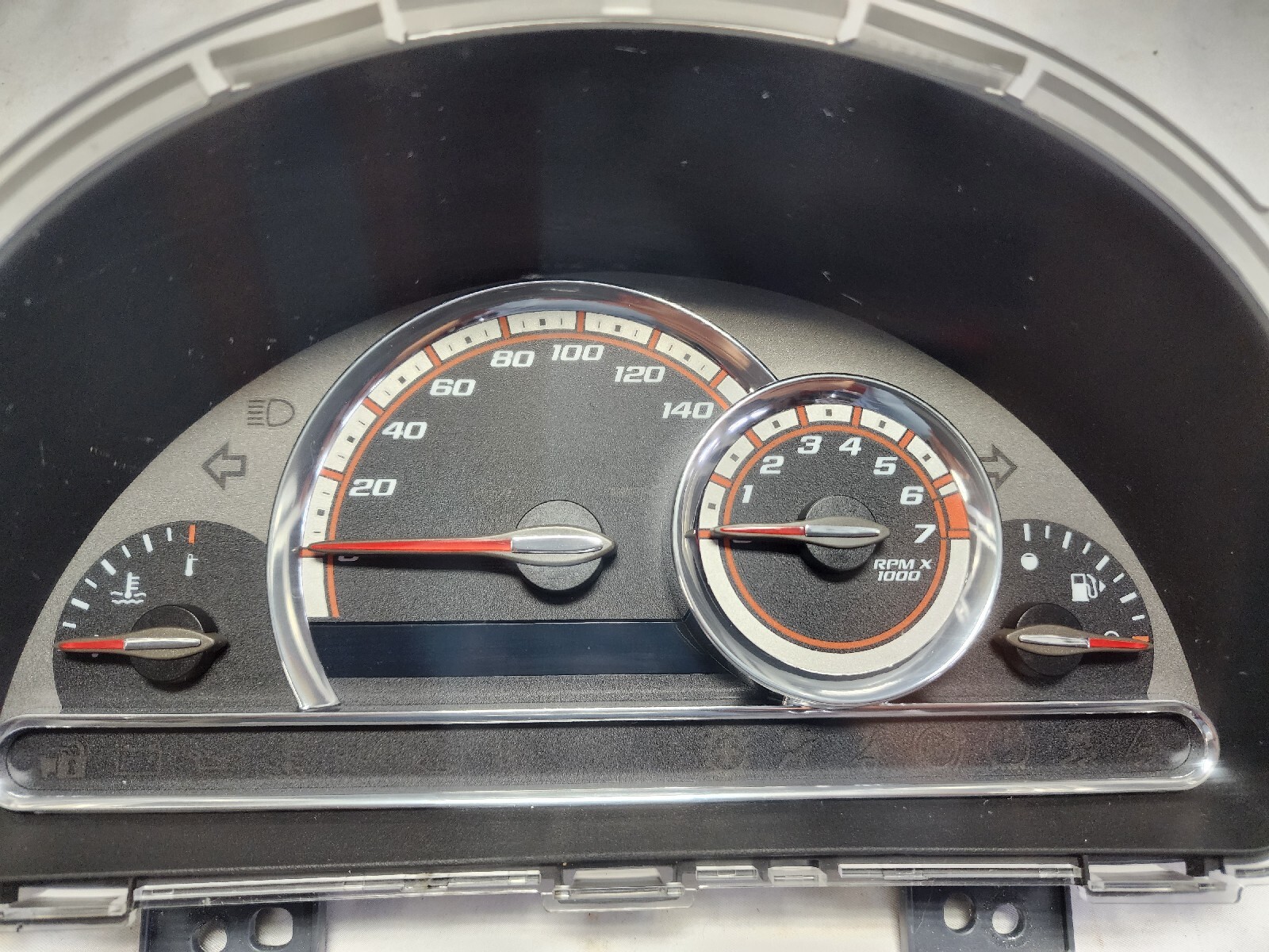 2006 - 2007 Chevy HHR SS Turbo Guage Cluster (OEM) Red Faces | eBay