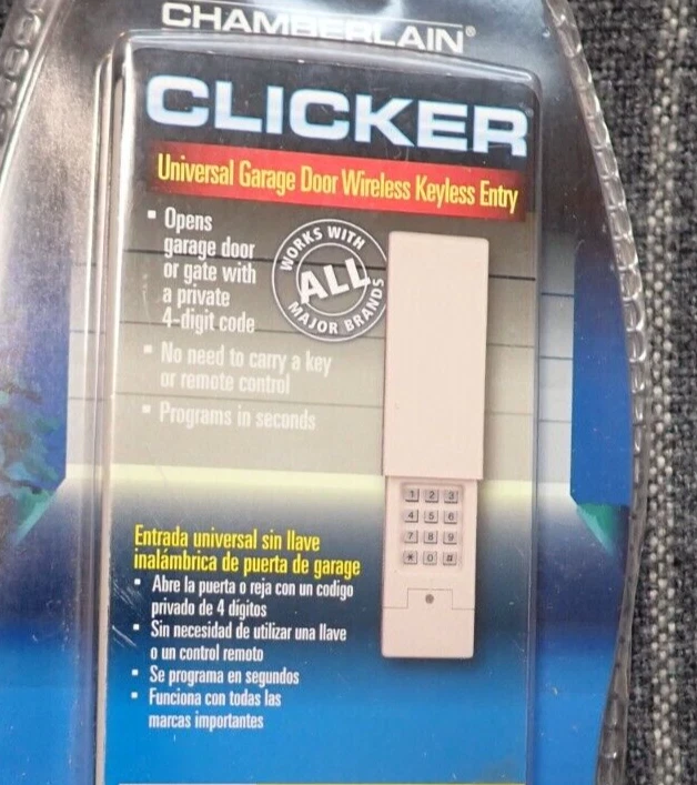 Program Clicker Keypad Garage Door