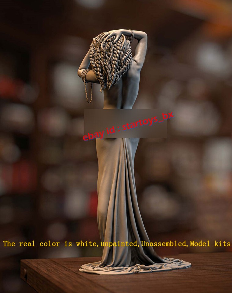 Beauty Girl 1:6 1:8 Unpainted 3D Print Model Kit Unassembled Garage Kit ...