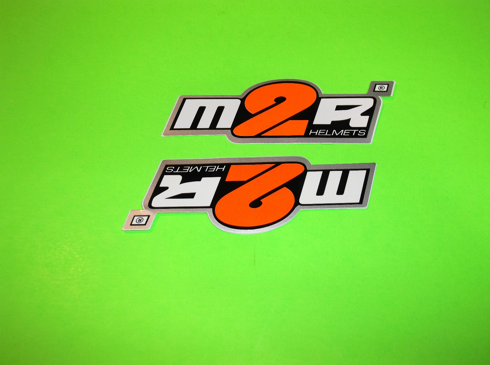M2R HELMETS MOTOCROSS QUAD SNOWMOBILE MOTORCYCLE METRIC BIKE DECALS ...