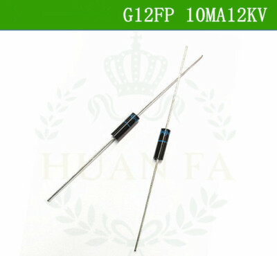50pcs High Voltage Diode G12FP High Voltage Silicon Stack 10mA 12KV ...