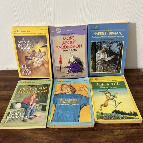 A Dell Yearling Book Lot 6 Paperback Books For 8 To 14 Years Assorted ...