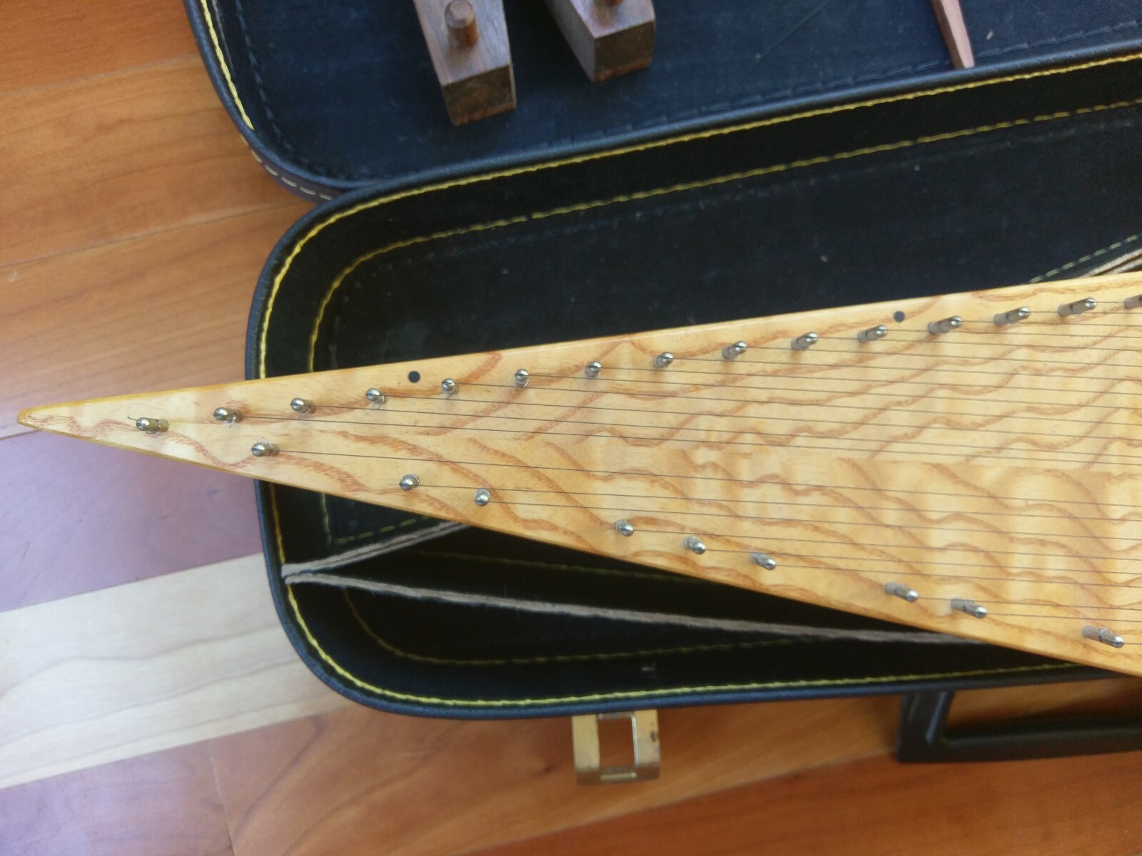 Archie Smith Bowed Psaltery Wooden Wood String Instrument Numbered ...