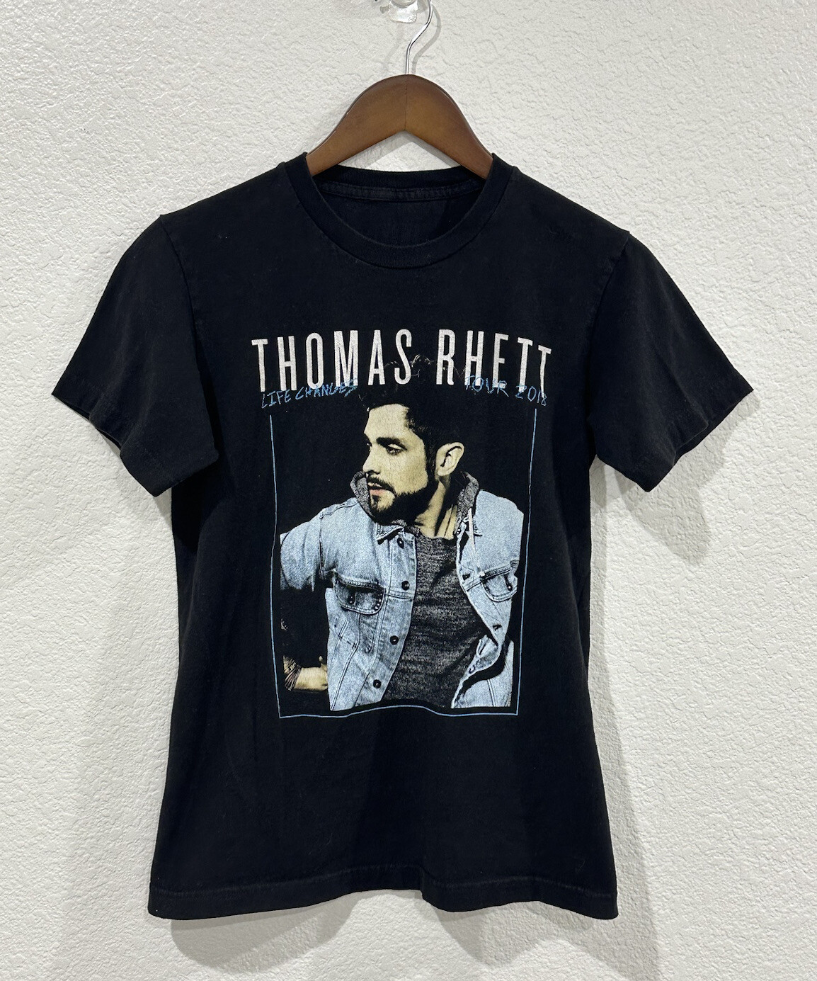 Thomas Rhett Shirt Adult Small Black Country Music 2018 Tour Graphic ...