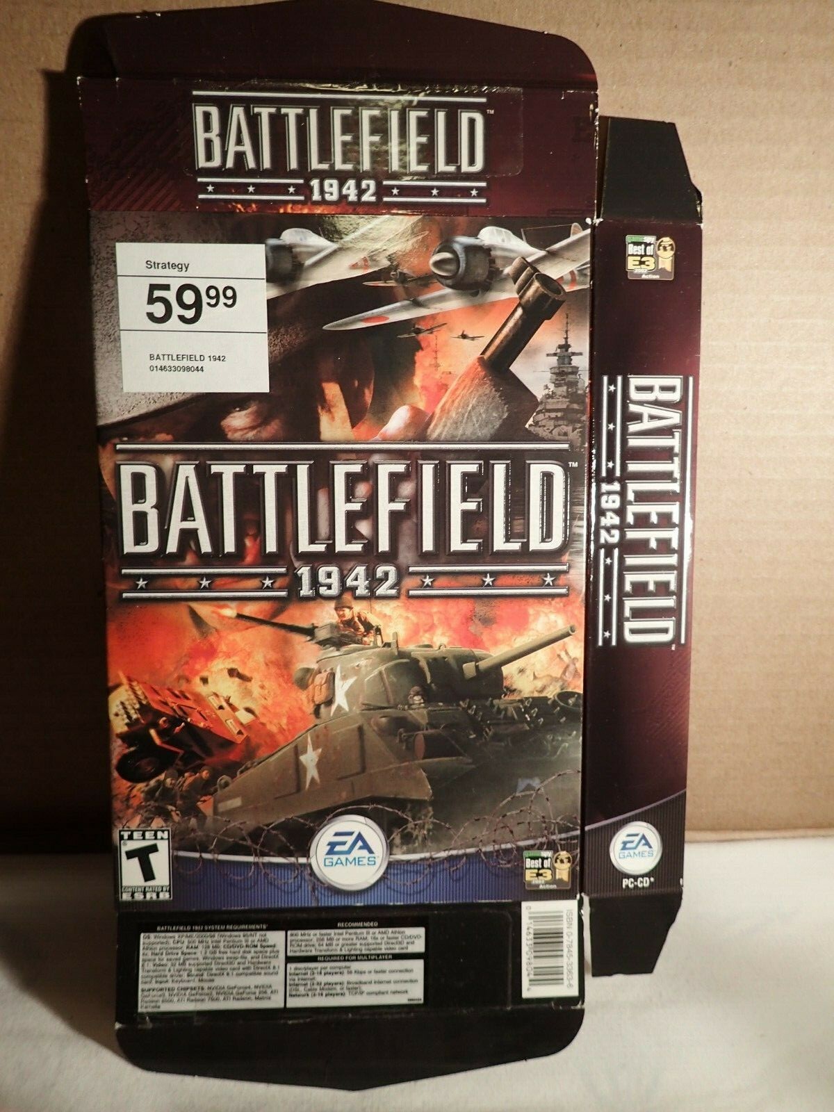 Battlefield 1942: World War II Anthology (PC) Game & 2 expansions with ...
