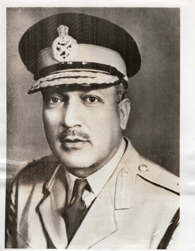 1962 PRESS PHOTO 1962 INDIA COMMANDER Gen Jayanto Nath Chaudhuri ...
