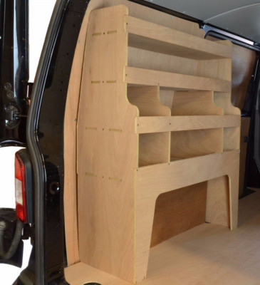 VW Transporter T5 T6 T28 T30 Van Racking Tool Storage Shelving Unit ...