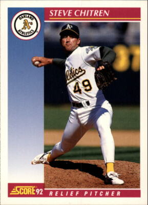 1992 Score #202 Steve Chitren - NM | eBay