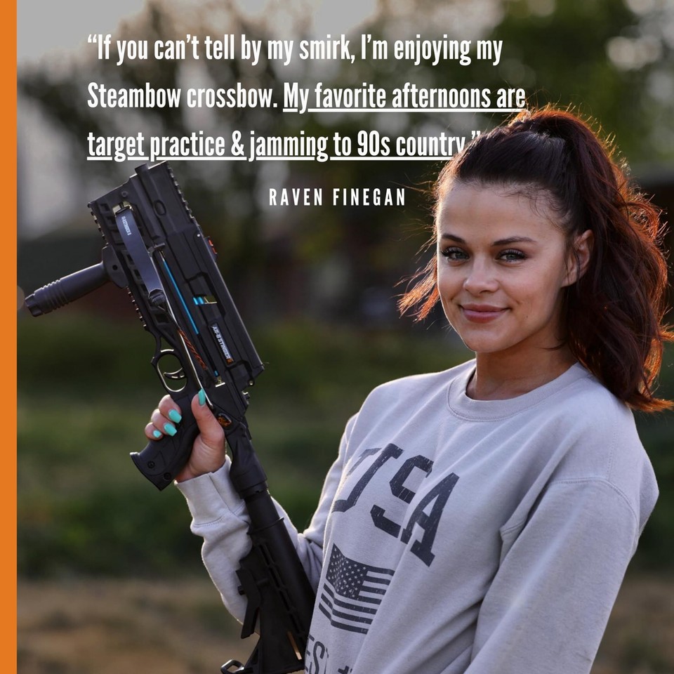 Steambow Stinger II Compact Repeating Crossbow | 6 Shot, Handheld ...