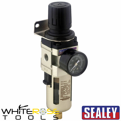 Sealey Air Filter Regulator Compressor Water Moisture Trap Line ...