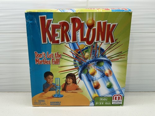 Kerplunk Don't Let The Marbles Fall! Mattel Games For Kids and Family ...