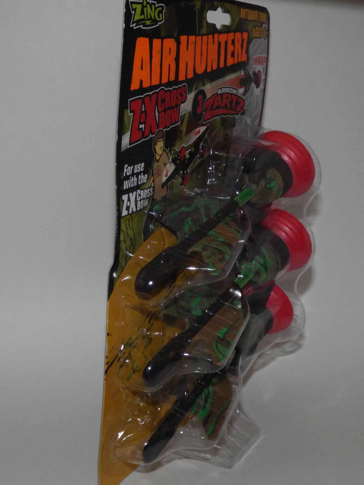 1 Pack Of 3 Arrow Zartz Zing Air Hunterz For Use With The Z-X Cross Bow ...