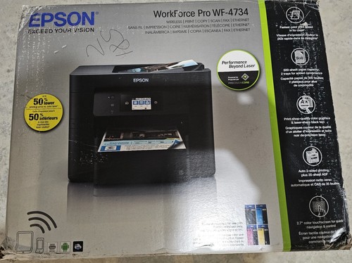 Epson WorkForce Pro WF-4734 Printer Multifunction Wireless Inkjet (Like ...