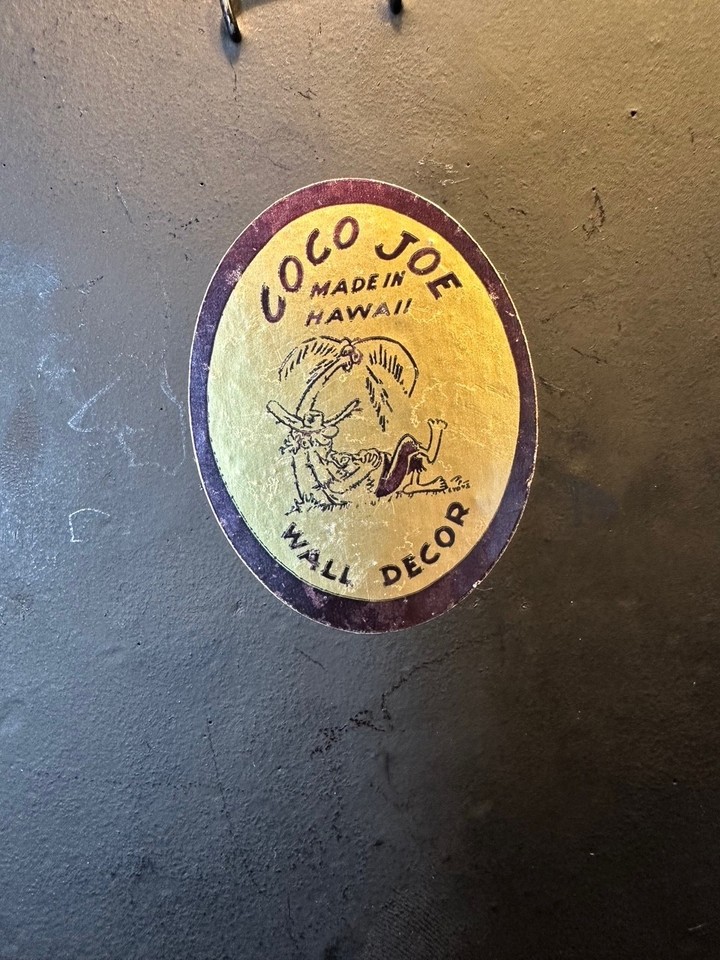 Coco Joe Resin Lava Hula Dancers Wall Plaque Tiki Bar Décor Made in ...