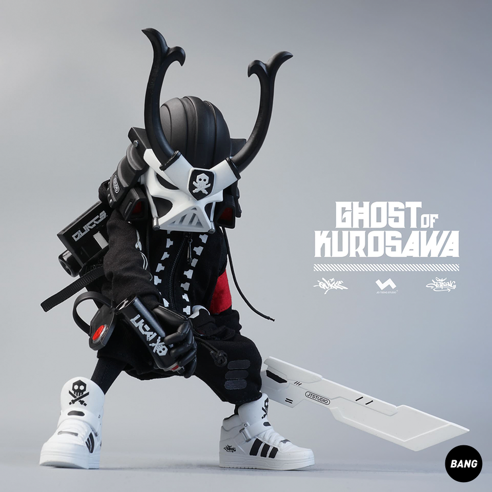 J.T STUDIO×QUICCS Ghost of Kurosawa 1/8th Scale Action Figure New In ...