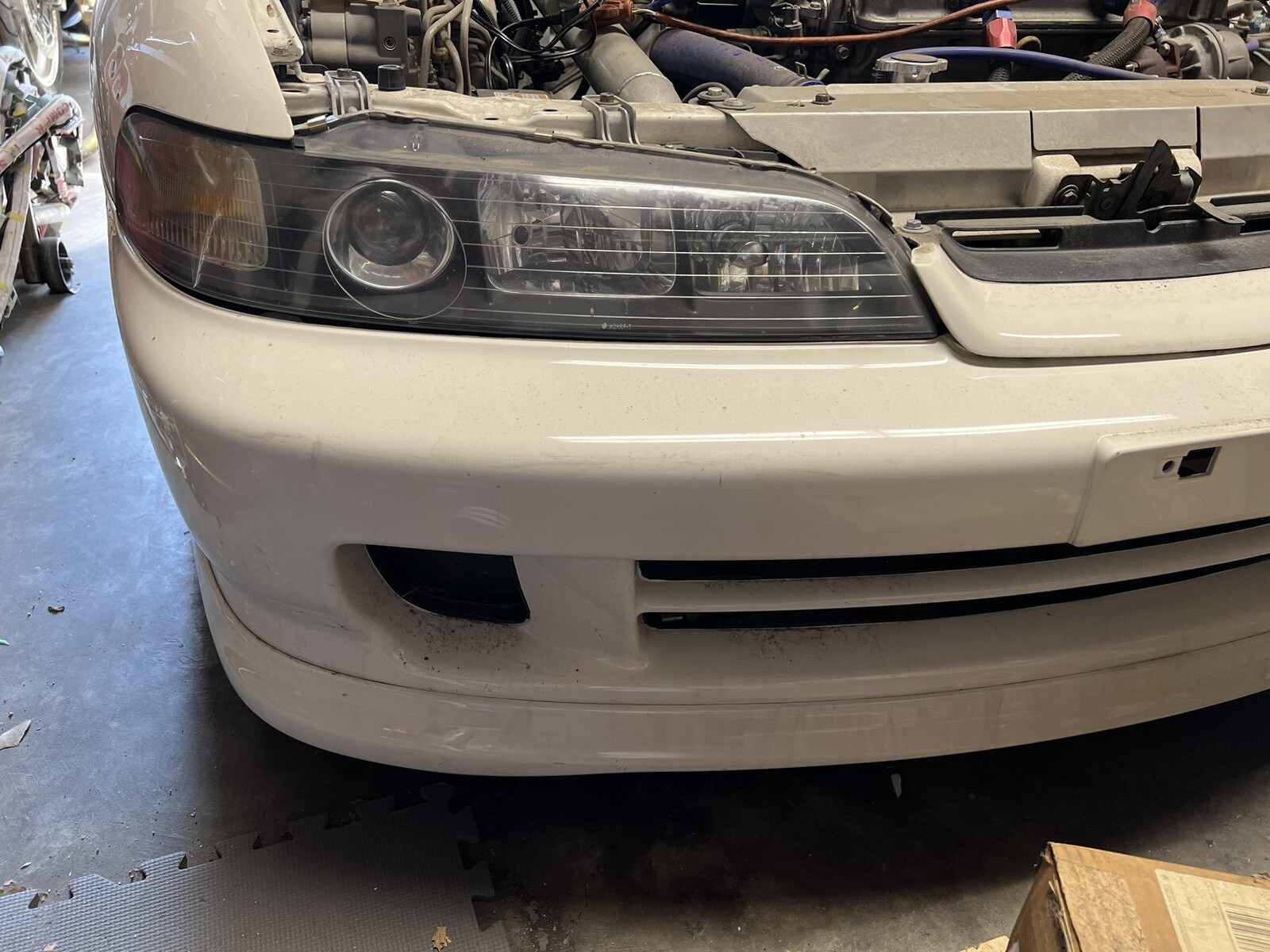 JDM ACURA INTEGRA TYPE R DC2 DB8 FRONT END HOOD FENDERS HID HEADLIGHTS ...