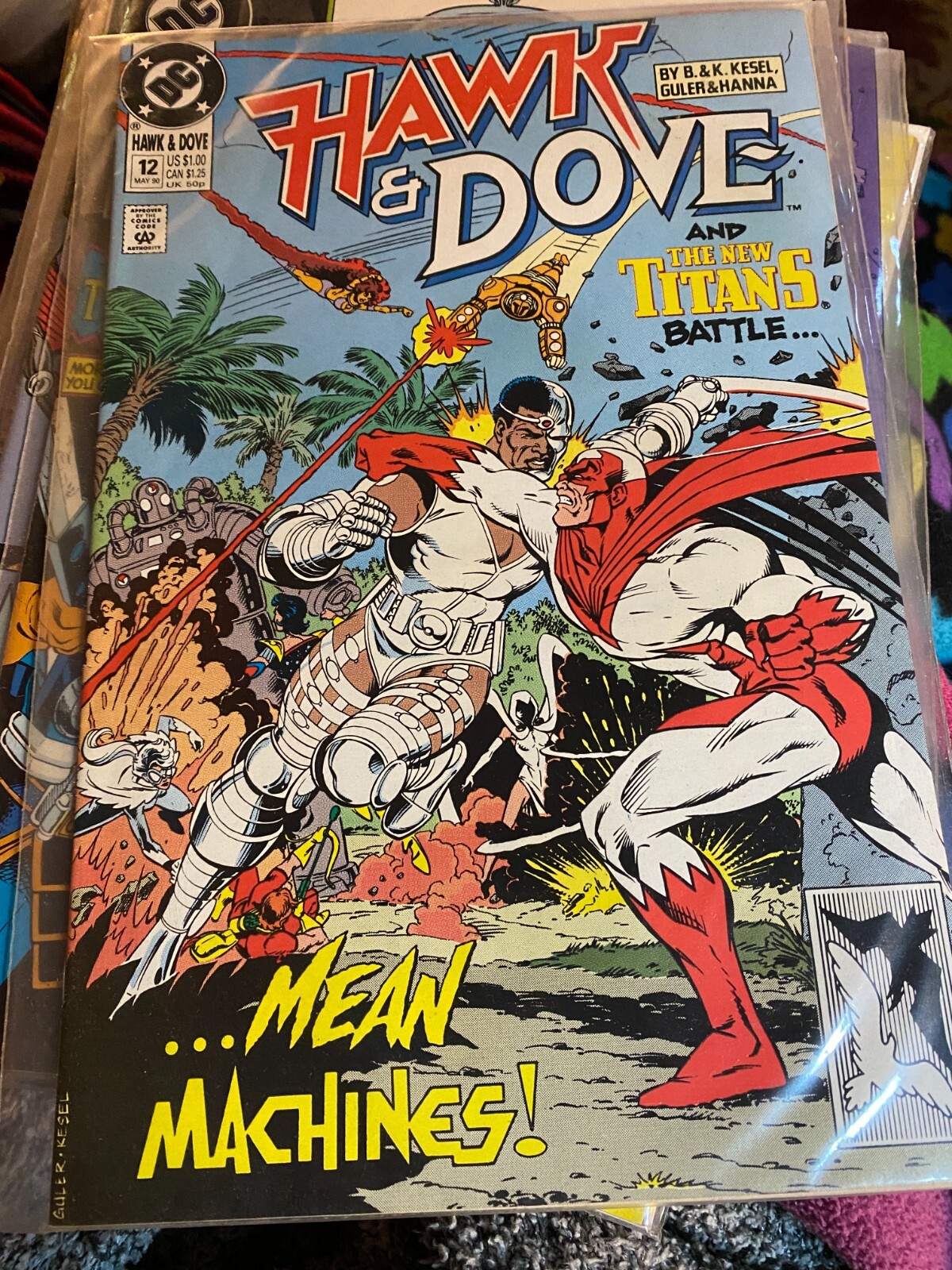 Hawk & Dove Vintage DC Comic Book #12 Dec 1990 | eBay