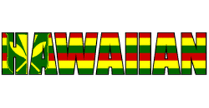 Kanaka Maoli Hawaiian Rasta Color Hawaii Decal Car / Truck Window ...