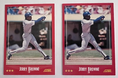 2 1988 Score Jerry Browne #278 | eBay