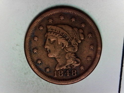 1848 USA Large cent from estate year set | eBay