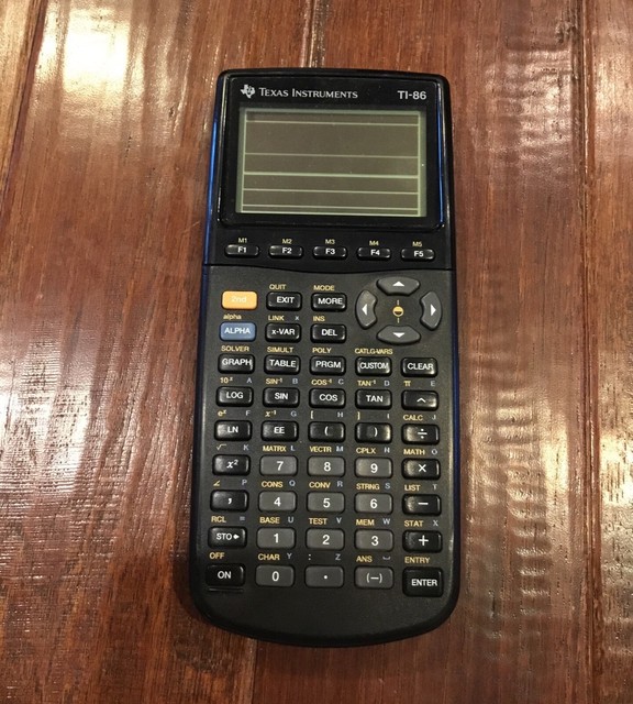 Texas Instruments TI-86 Graphing Calculator for sale online | eBay