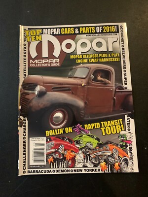 Mopar Collectors Guide February 2017 Magazine MCG RTS Cover | eBay