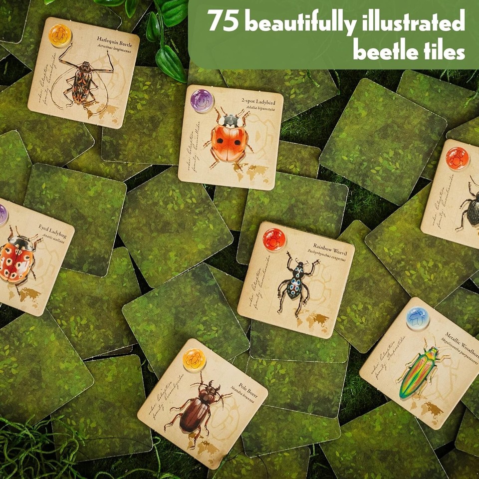 Jewel Box Family Board Game - Strategic Tile Placement Game for Kids ...
