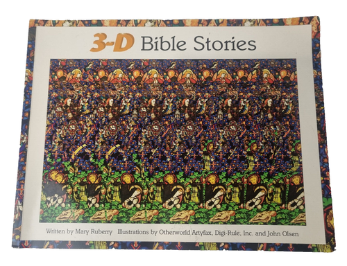 3D Bible Stories Book Mary Ruberry (paperback) | eBay Australia
