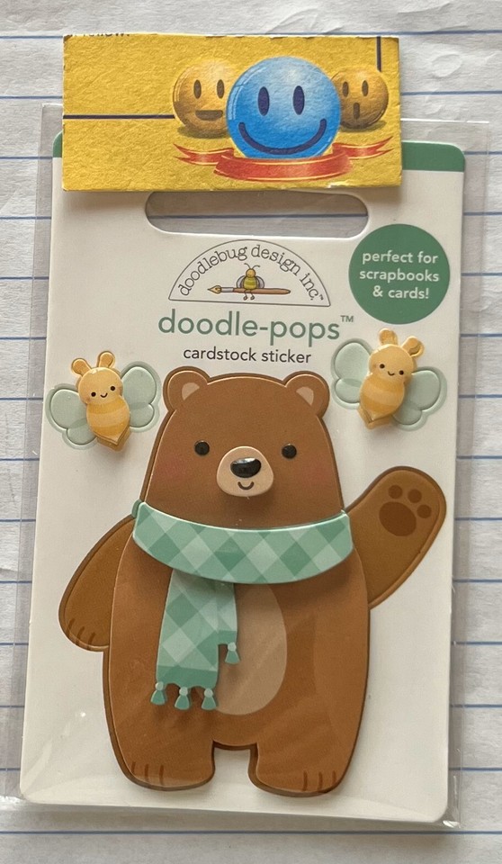 Doodlebug Pops Scrapbooking Stickers Animal Theme U-CHOOSE | eBay