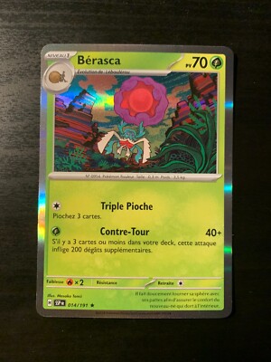 Carte Pokémon HOLO Bérasca 014/191 SSP Etincelles Déferlantes FR NEUF ...