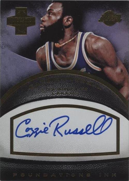 2013-14 Panini Innovation - Foundations Ink Cazzie Russell #14 Gold /25 ...