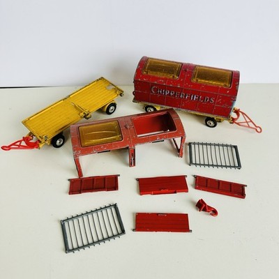 Vintage Corgi Major Toys Chipperfields Circus Animal Cage Trailer ...