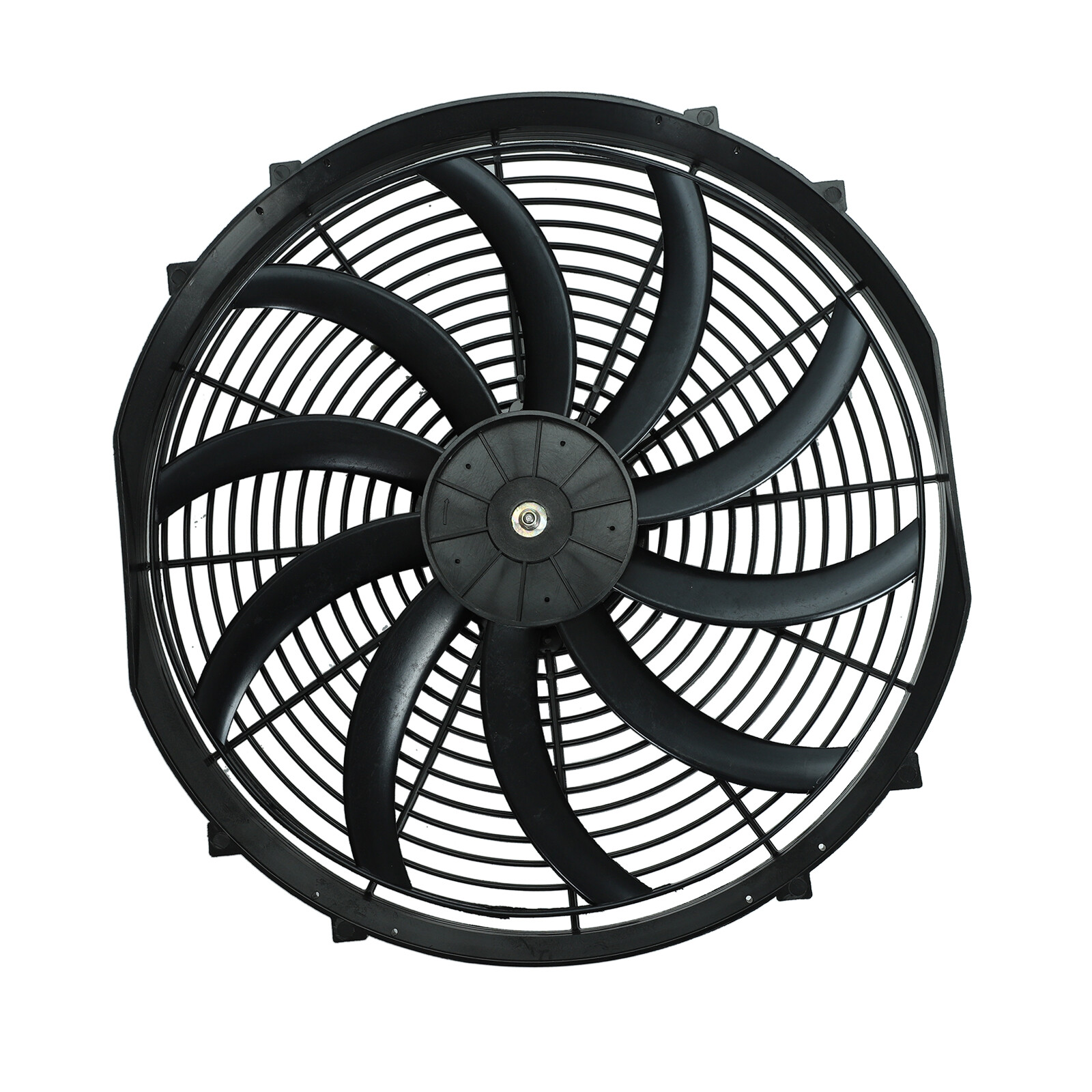 16 inch Universal Slim Fan Push Pull Electric Radiator Cooling 12V ...