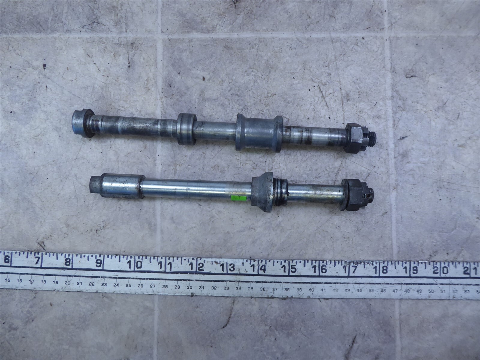 1978 Kawasaki KZ200 K489-1) front and rear wheel axle bolts set | eBay