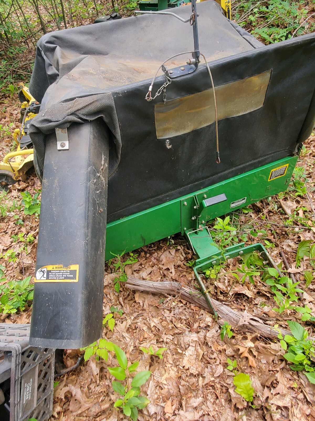 John Deere MC519 Bagger Cart W Power Flow For 425 445 455 Tractor In NY | eBay