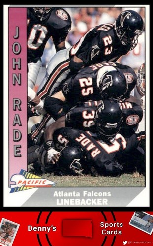 1991 Pacific #5 John Rade Atlanta Falcons Football Card | eBay