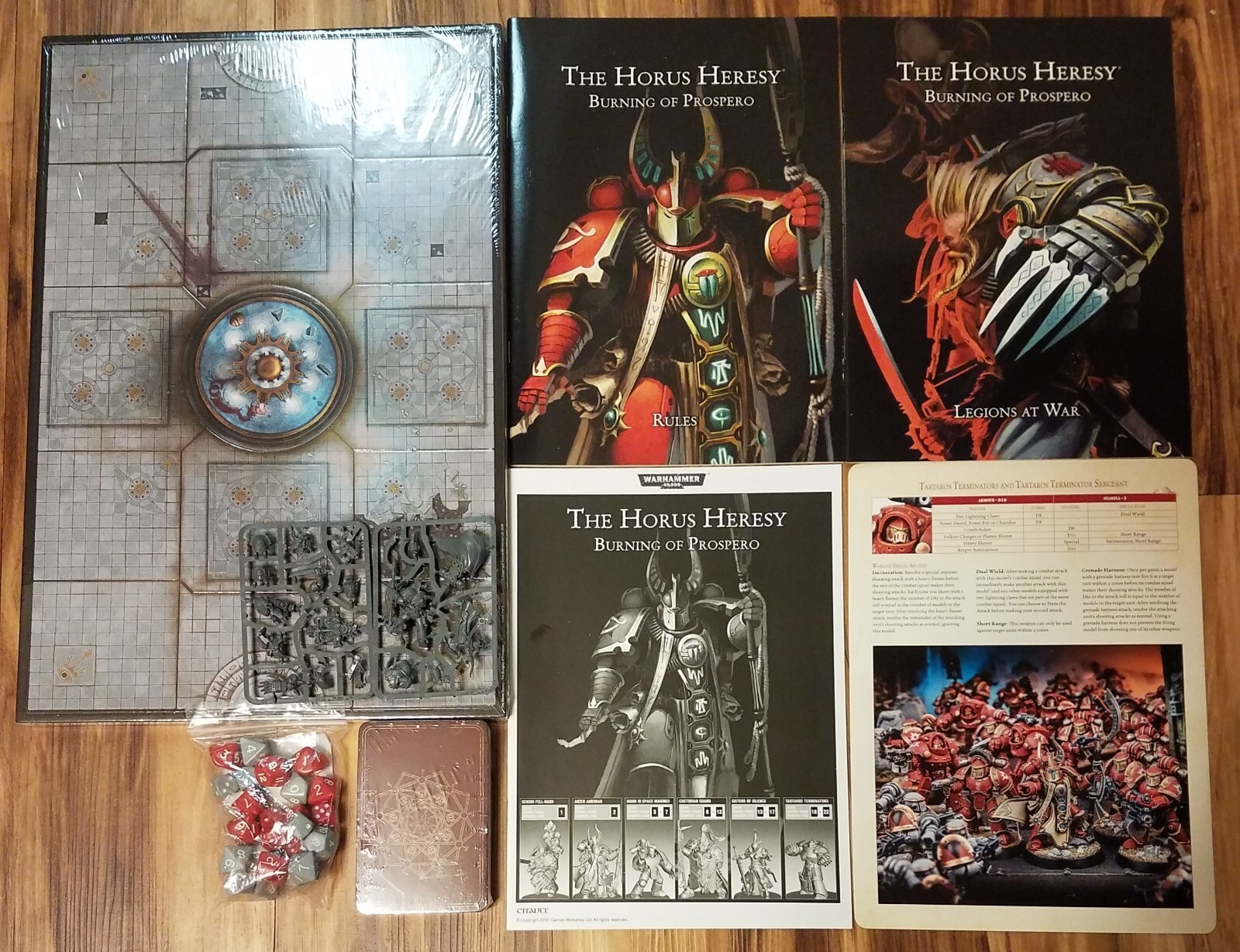 Warhammer 30k Horus Heresy Burning of Prospero Game Board Tokens ...