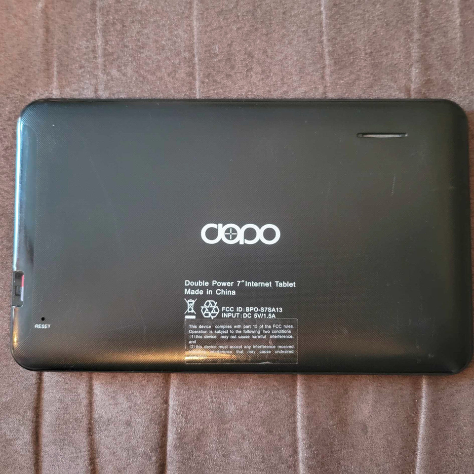DOPO Double Power (D7020) 7" Internet Android Tablet - Black ...