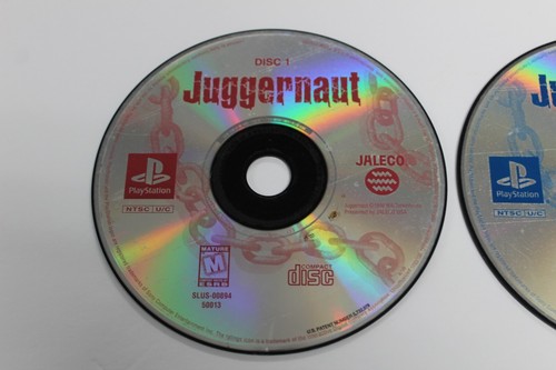 Juggernaut (PS1, 1999) Discs Only 32264500132| eBay