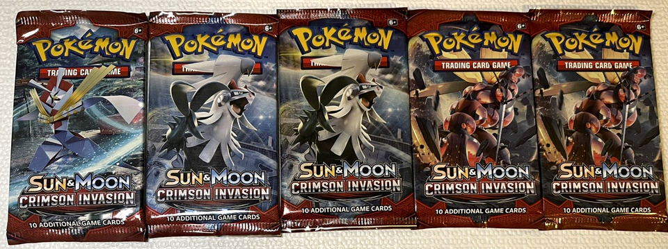 Pokémon Sun & Moon Old Booster Pack Lot of 24 Sealed | eBay