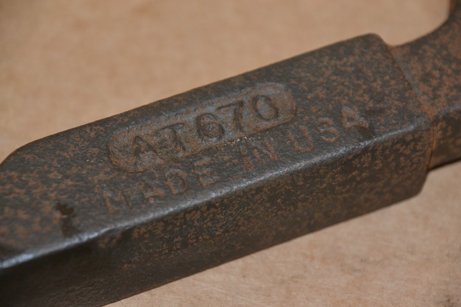 AIRCRAFT TOOL BUCKING BAR / RIVET BLOCK FOR SHEETMETAL WORK AT670 | eBay UK