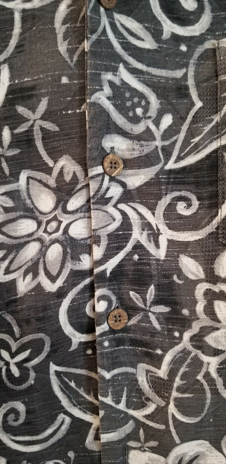 Tommy Bahama Silk Hawaiian Camp Floral Button Up Mens Size 1XB | eBay