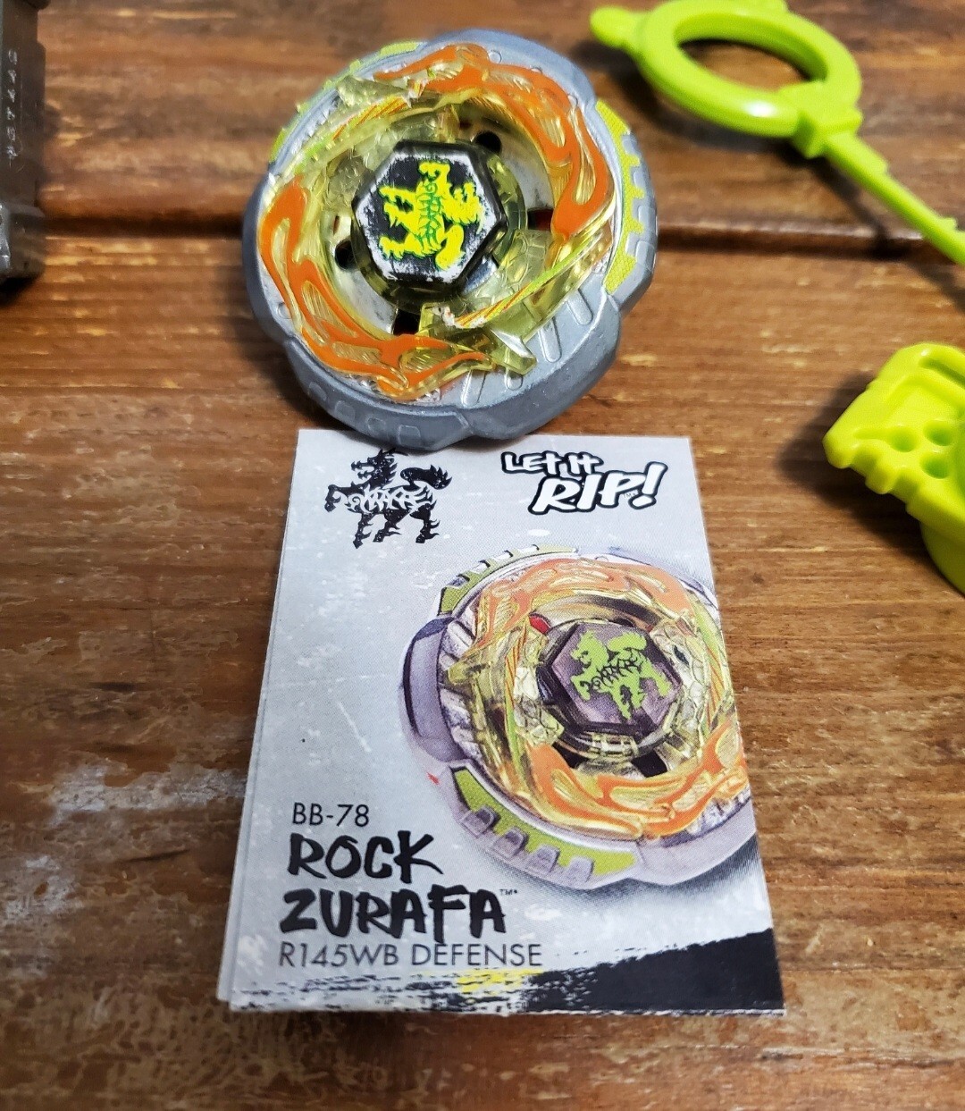 Beyblade Dread Phoenix P4 Burst Turbo SlingShock Top and Launcher Toy ...