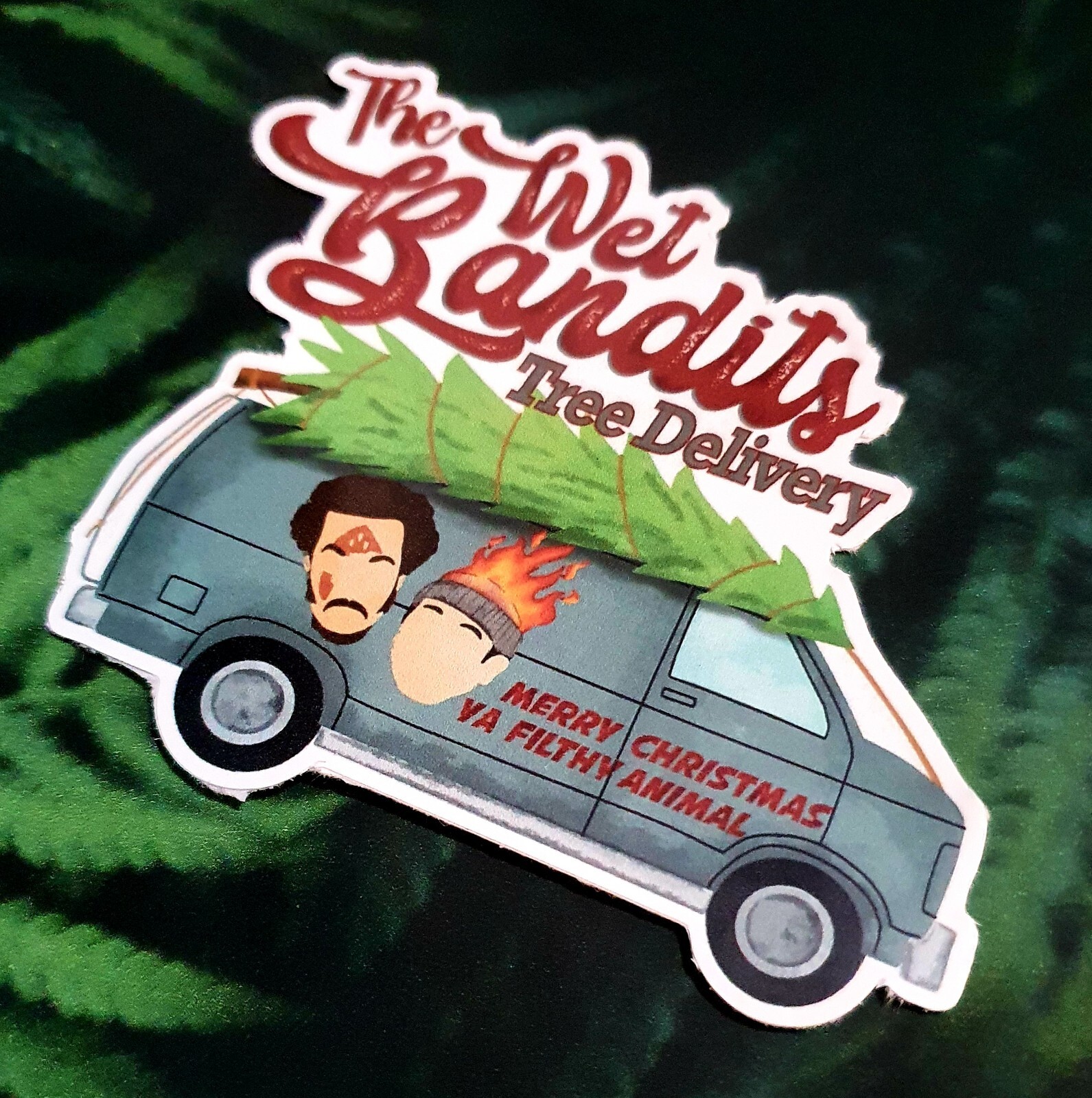 Home Alone Wet Bandits 100mm High Quality Weatherproof Vinyl Sticker ...