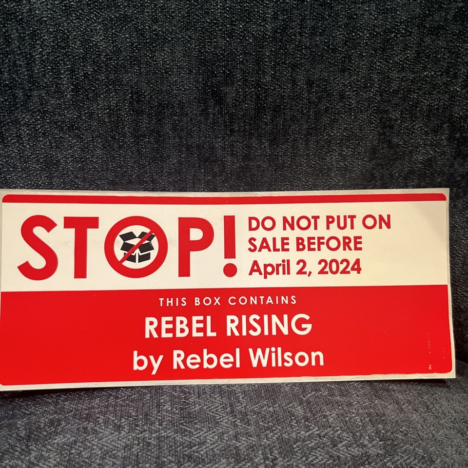 Rebel Rising : A Memoir by Rebel Wilson (2024, Hardcover) w/ RARE SALE ...