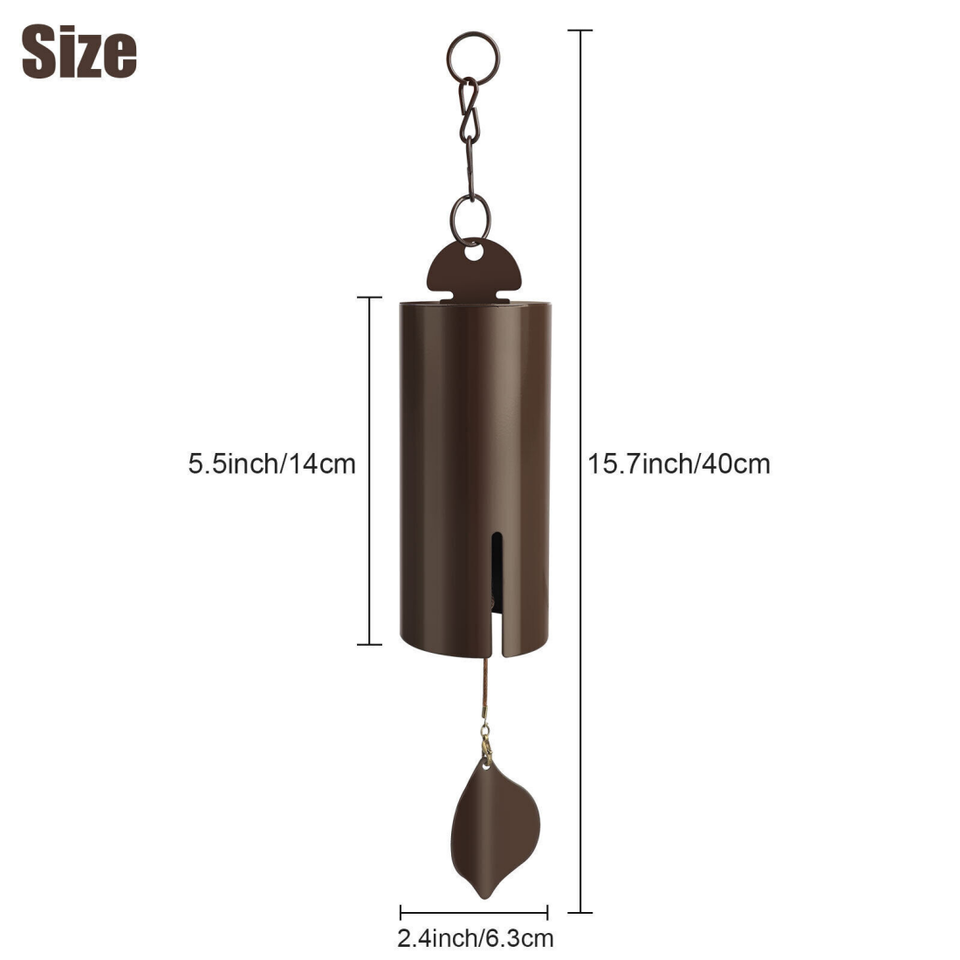 Large Deep Resonance Serenity Metal Bell Heroic Wind Chimes Outdoor ...
