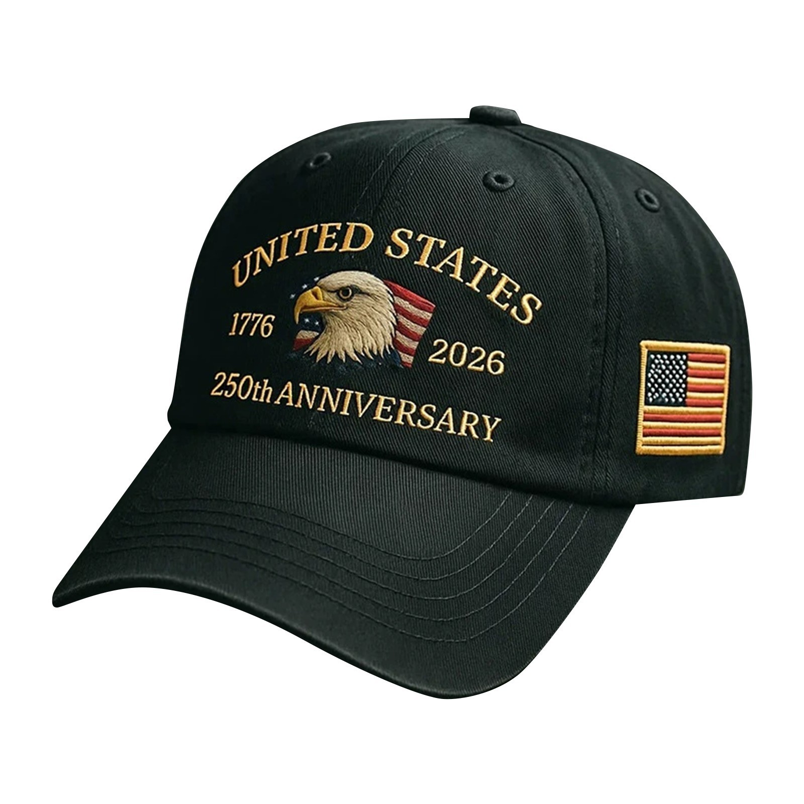 250th Anniversary Embroidered Baseball Cap Hat U.S. Tribute Cap | eBay