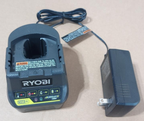 Ryobi 18 Volt One+ NiCad Lithium-Ion Battery Charger P118B 18V Free US ...